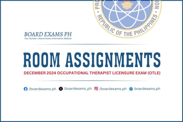 PRC_Room Assignments – Civil Service Exam PH